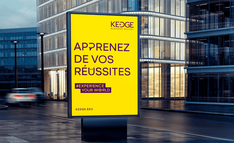 KEDGE lance une campagne de marque dans le cadre de la stratégie KEDGE ...