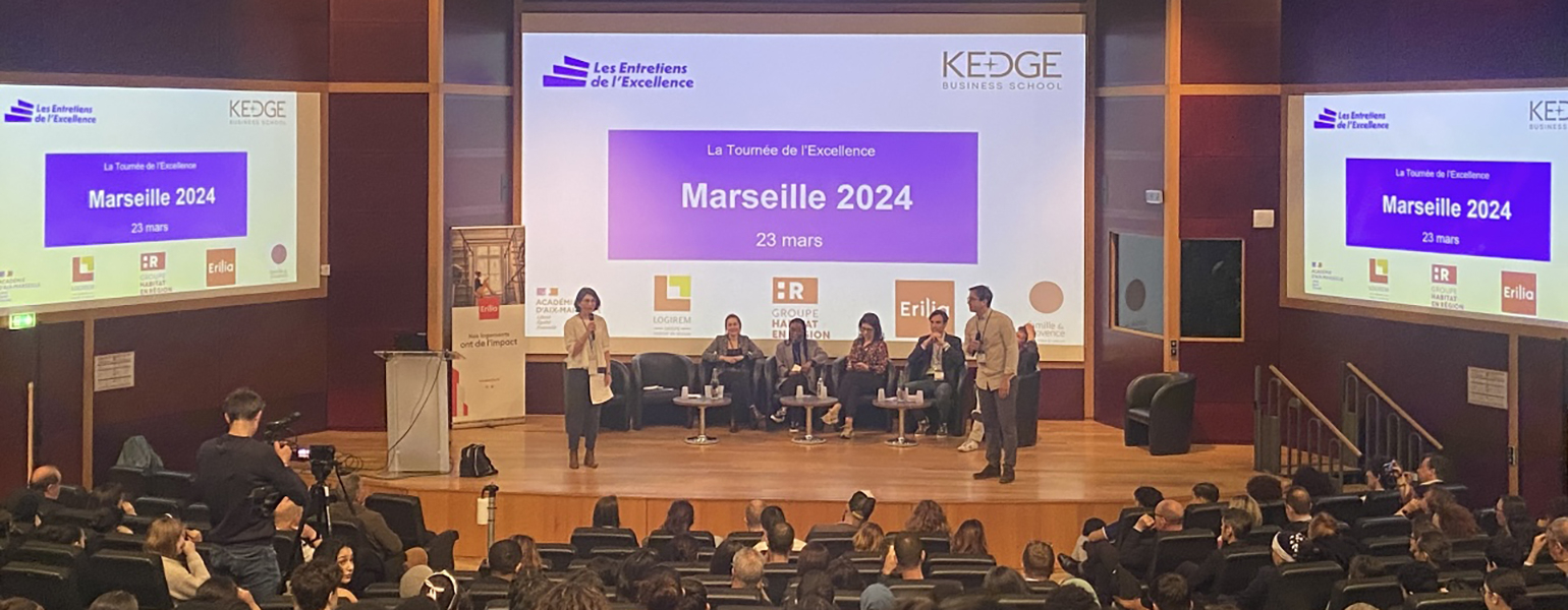 Les Entretiens de l’Excellence sur le campus de KEDGE Marseille