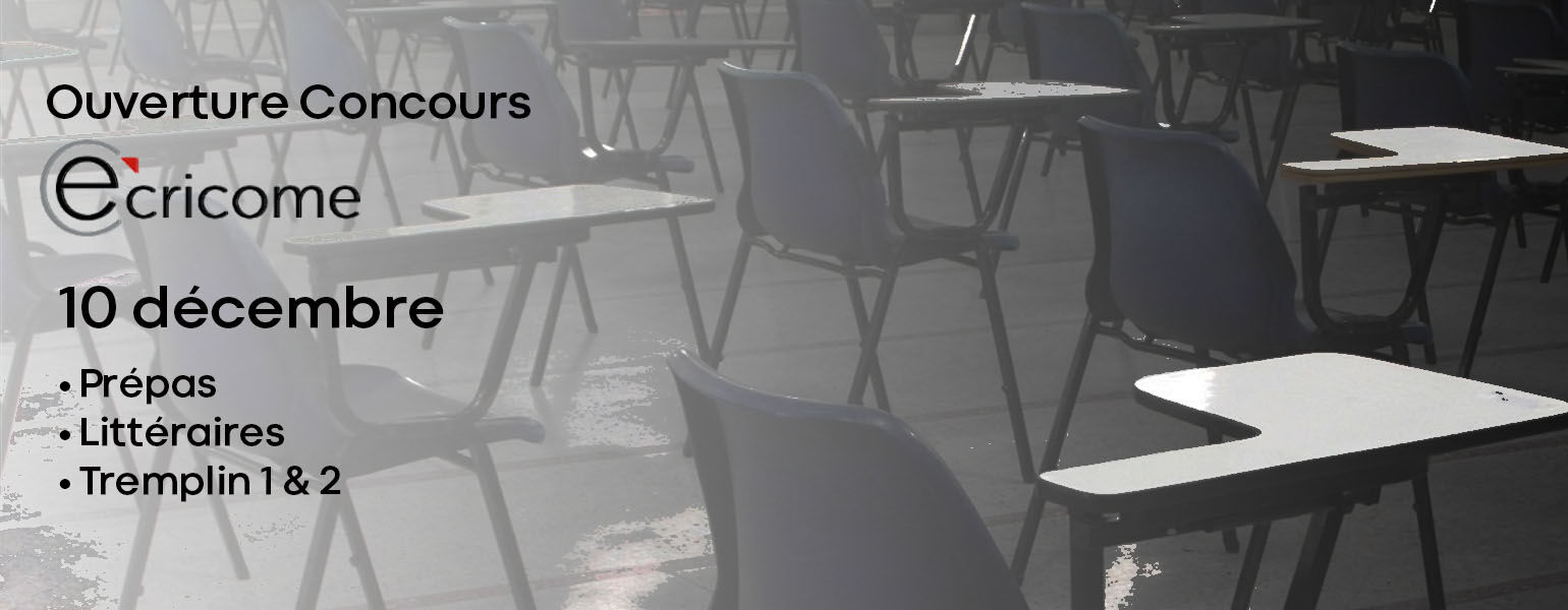 Concours Ecricome 2022 : inscriptions pour le Programme Grande Ecole ...