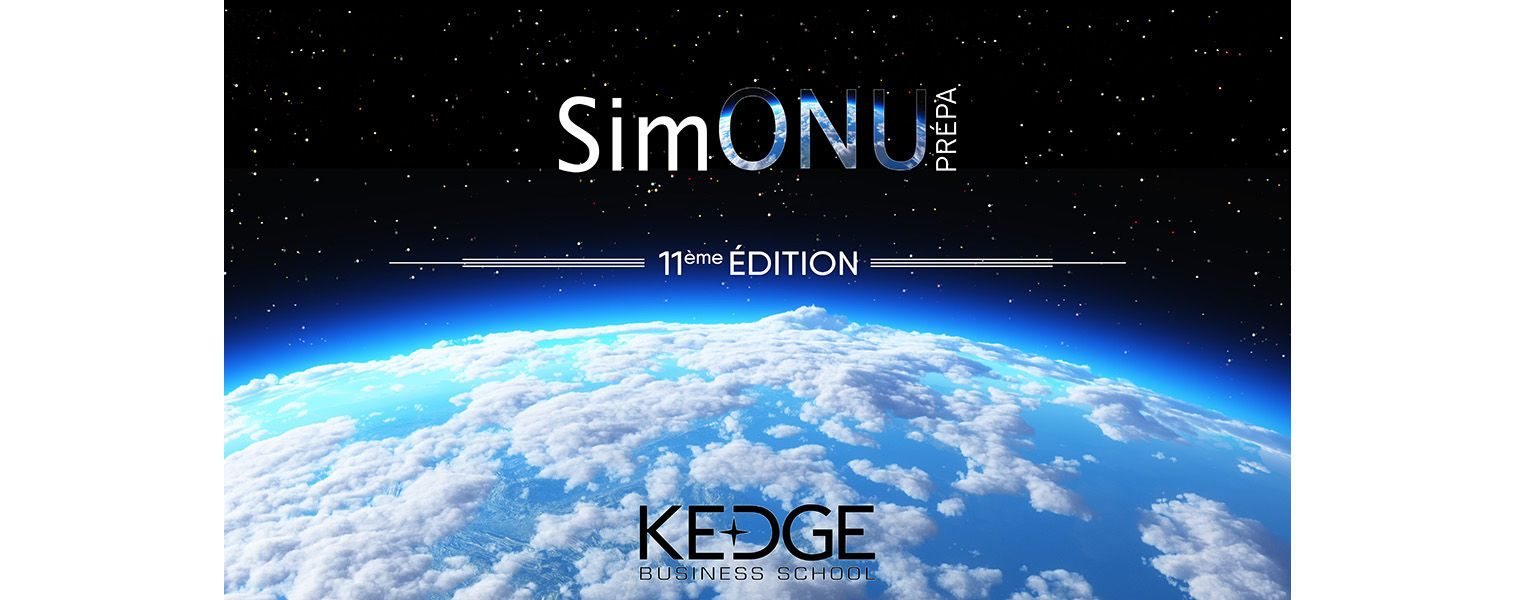 11ème édition de "SimONU Prépa" à Marseille. - Kedge Business School